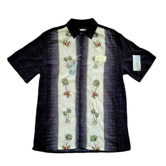 batik bay | Shirts | Batik Bay Cool Comfort Black Short Sleeve Hawaiian ...